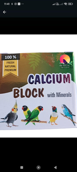 Calcium Block – Ishika Bird Toys
